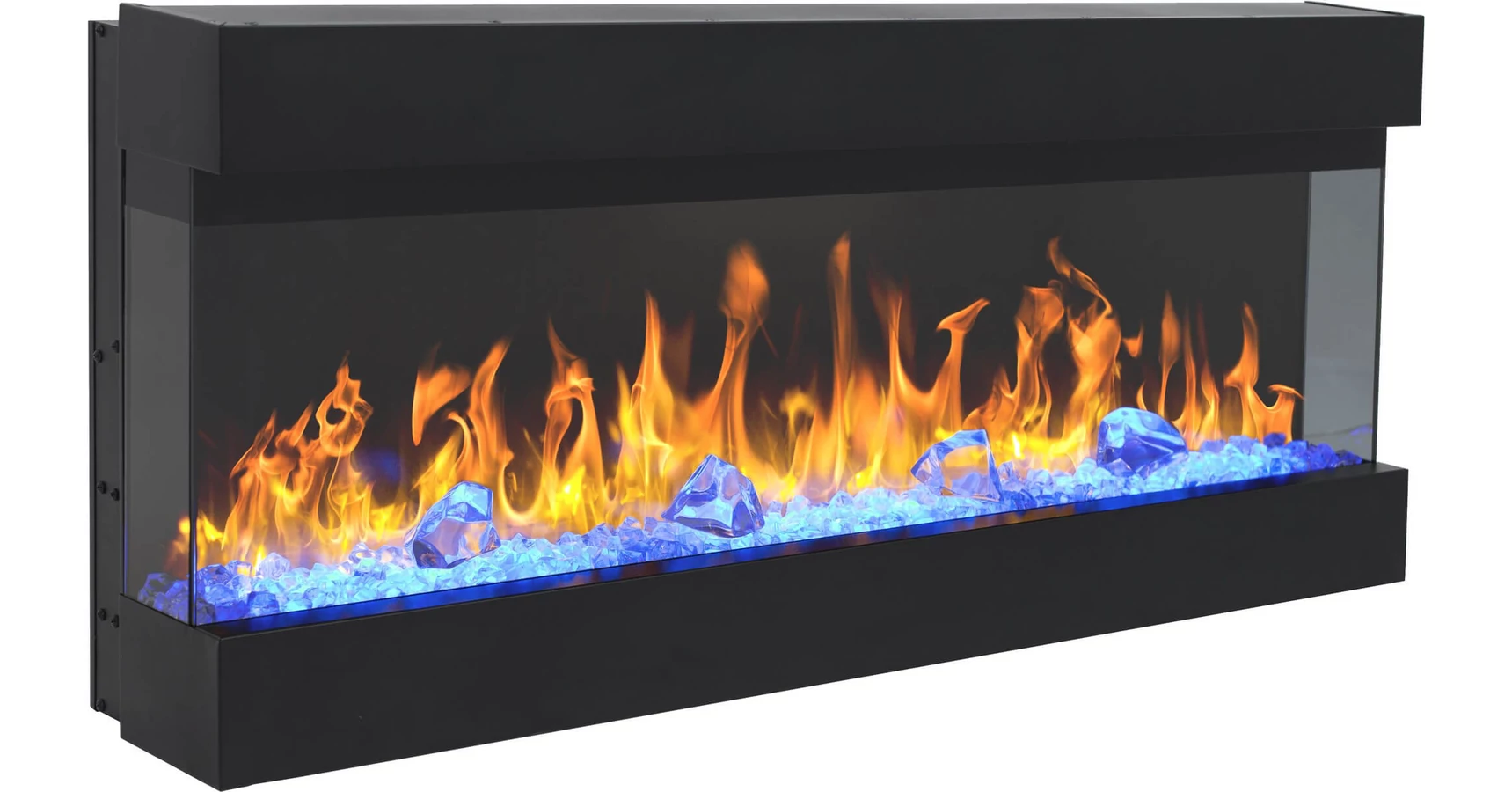 Built-in and wall-mounted electric fireplace IMPULSE 110 - Technical ...