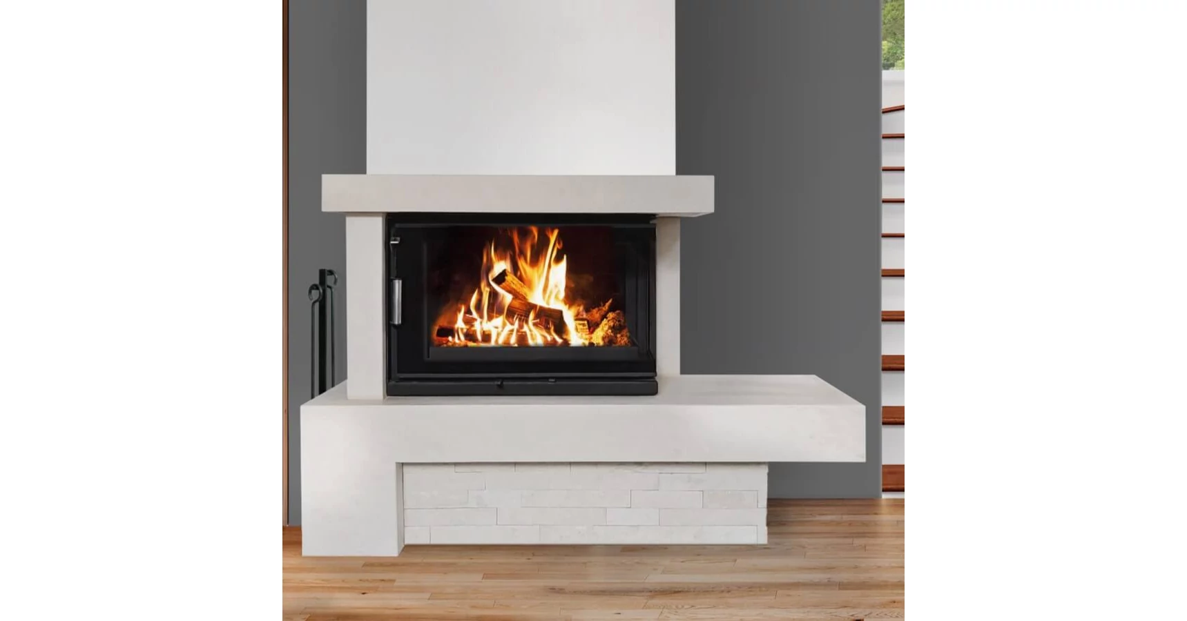 York+ modern fireplace surrounds - Technical Kft. - Technical Fireplace